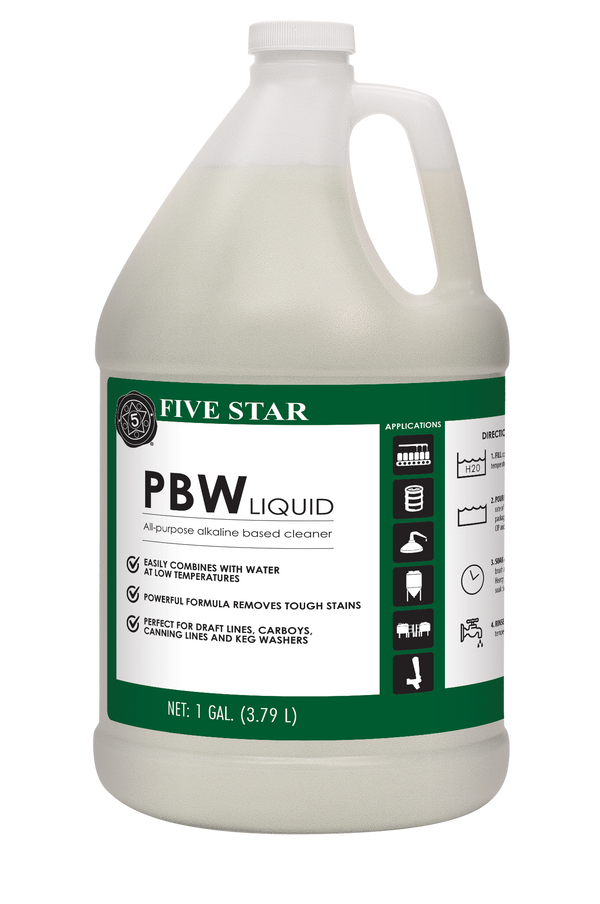 PBW Liquid (Non-Caustic Cleaner) - Wild Goose Parts